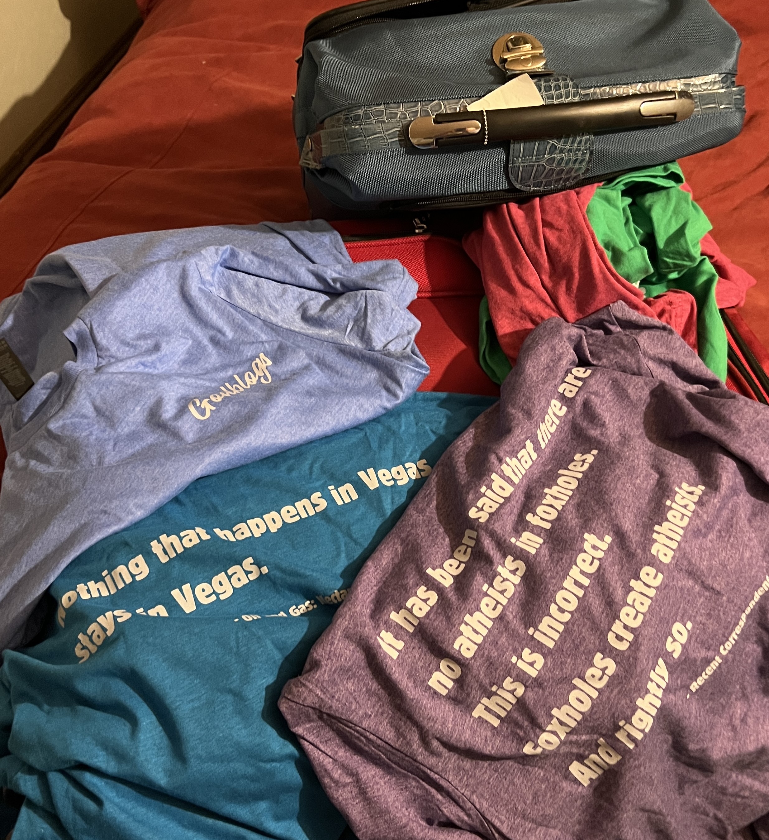 Packing – Short visits with an honest God