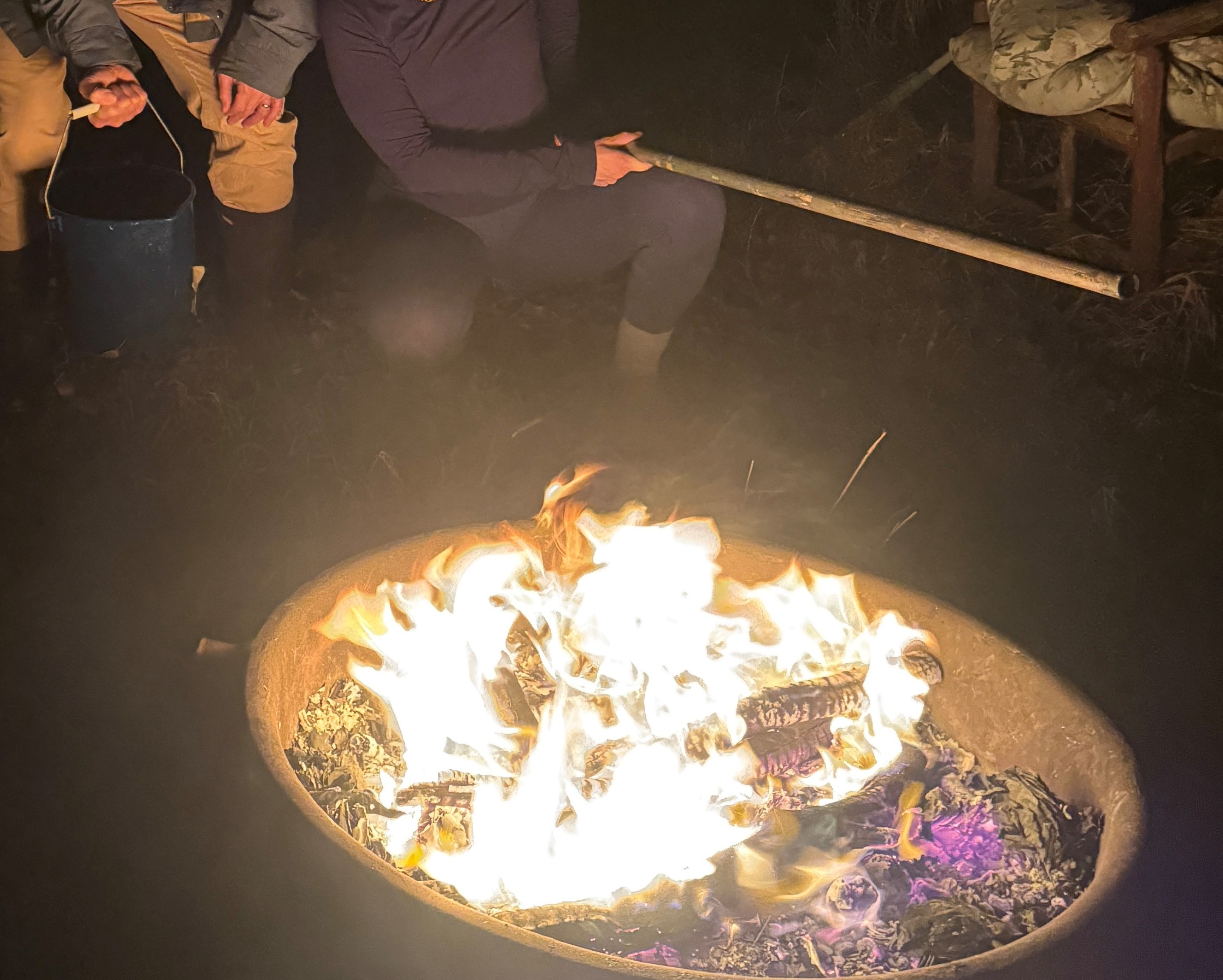Staring into the Fire – Short visits with an honest God